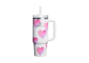 STANLEY Valentines Day Collection Flowstate Quencher 30oz Tumbler - Frost Heart Gradient