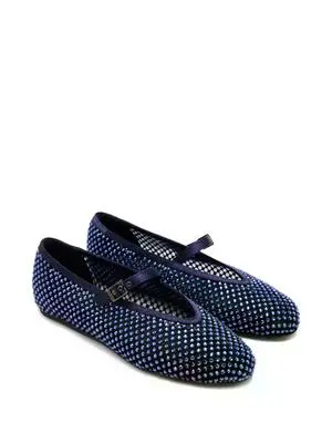 LE SILLA Beaded Gilda Ballet Flats