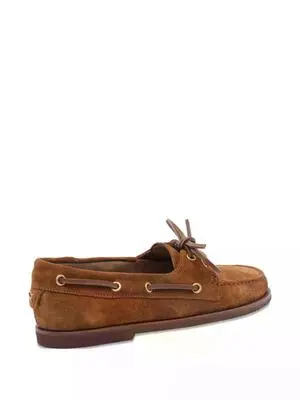 GIANVITO ROSSI Vandée Suede Loafers