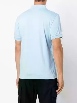 Lacoste Logo-patch Cotton Polo Shirt - Blue