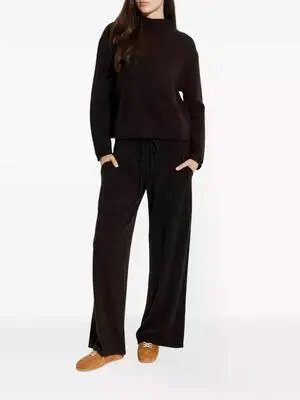 LISA YANG Cashmere Drawstring Pocket Trousers - Brown