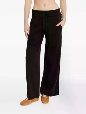 LISA YANG Cashmere Drawstring Pocket Trousers - Brown