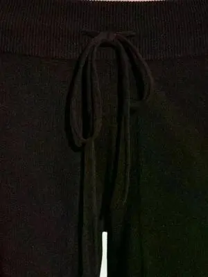 LISA YANG Cashmere Drawstring Pocket Trousers - Brown