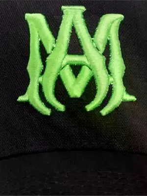 Amiri Logo Trucker Cap - Black