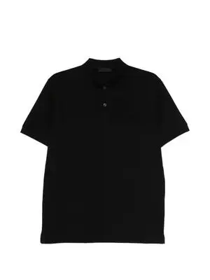 Prada Classic-collar Polo Shirt