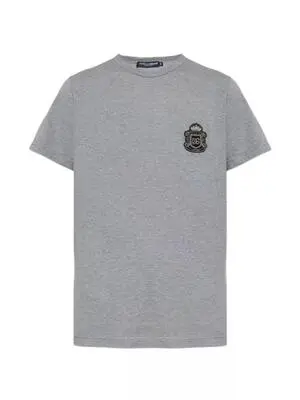 Dolce & Gabbana Logo-embroidered T-shirt
