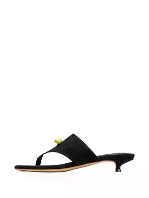 Sleeper Suede Kitten-heel Mules
