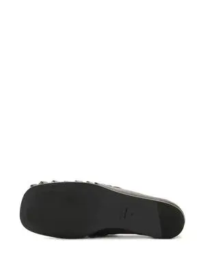 JIL SANDER Square-toe Loafers - Brown