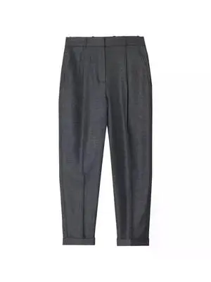 3.1 Phillip Lim Pleated Trousers With Turn-up Hem