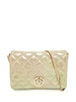 Kate Spade New York Suede Quilted Shoulder Bag - Neutrals