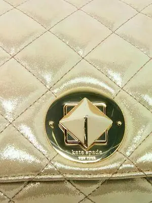 Kate Spade New York Suede Quilted Shoulder Bag