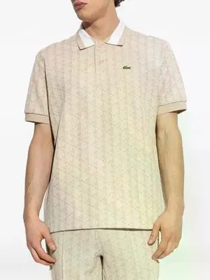 Lacoste Patterned Polo Shirt