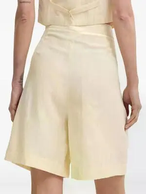 Liu Jo Pinstripe Pleated Shorts