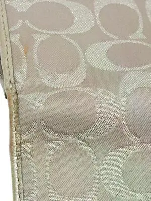 COACH Monogram Buckle Wallet