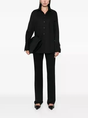 RÓHE Double-cuff Cotton Poplin Shirt