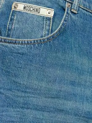Moschino Wide Leg Pocket Jeans