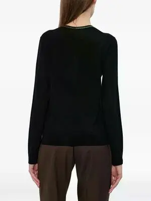 Paul Smith Merino Wool Cardigan With Multicoloured Trim