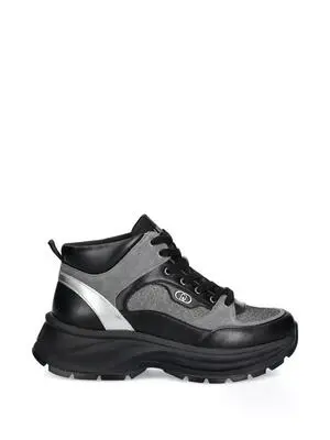Liu Jo Platform Sneakers With Silver-tone Trim