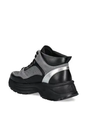 Liu Jo Platform Sneakers With Silver-tone Trim