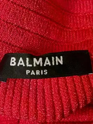 Balmain Rib-knit Skirt