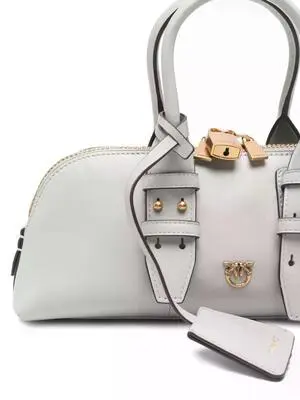 Pinko Bowling Zip-up Tote Bag - Grey