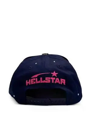 HELLSTAR Logo-embroidered Rhinestone Baseball Cap