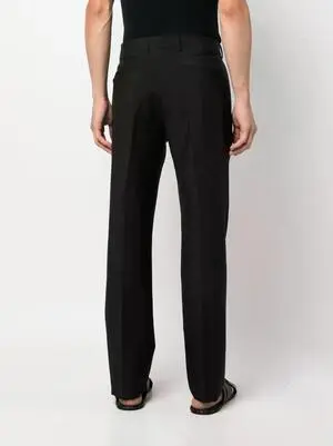 Versace Straight-leg Wool Trousers