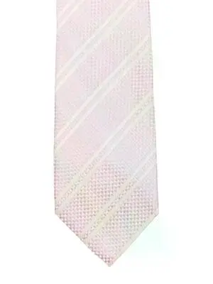 TOM FORD Striped Neck Tie - Pink
