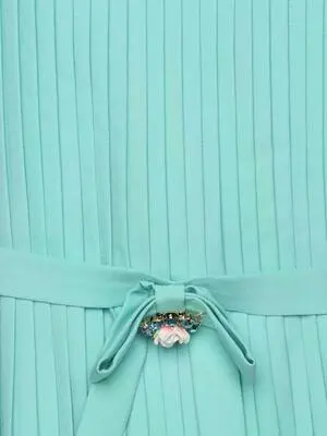 Roberto Cavalli Pleated Belted Top