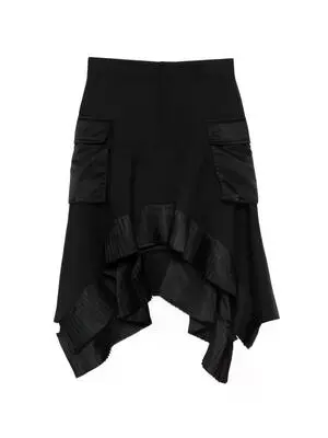 Sacai Cargo-pocket Midi Skirt