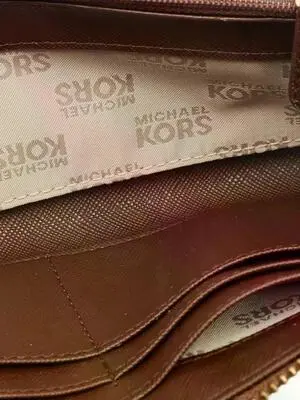 Michael Kors Signature Stud Zip-around Wallet