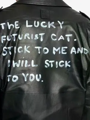 Loewe Belted Leather Jacket