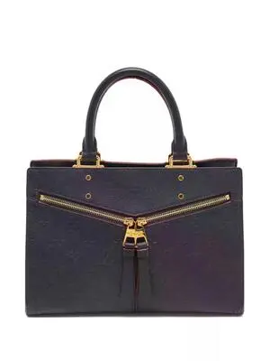 LOUIS VUITTON Sully Leather Tote Bag - Blue