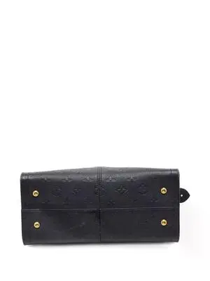 LOUIS VUITTON Sully Leather Tote Bag - Blue