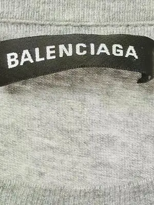 Balenciaga 2018 Logo Jersey T-shirt