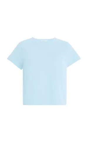 Renggli RENGGLI Cropped T-Shirt Blue