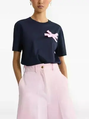 PATOU Bow-detail T-shirt