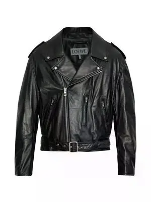 Loewe Belted Leather Jacket