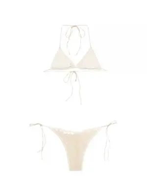 Oseree Sequin-embellished Bikini