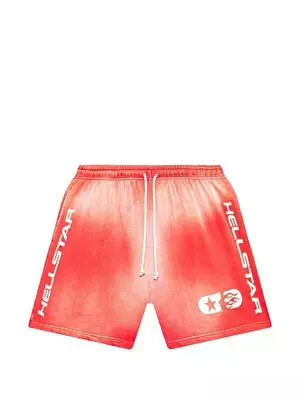 HELLSTAR Studios Track Shorts - Red