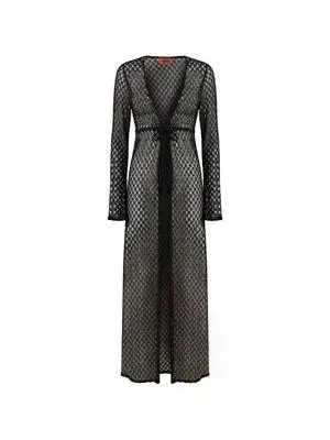 Missoni Belted Beach Dress - Black