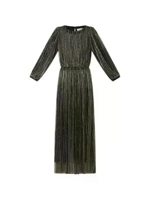 Isabel Marant Shalyna Pleated Maxi Dress