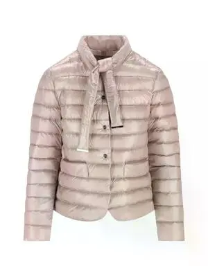 Herno Tie-detailed Puffer Coat