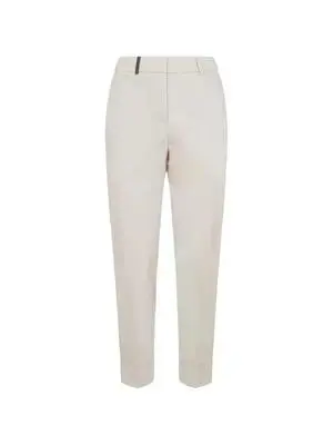 Peserico Tapered Trousers - Neutrals