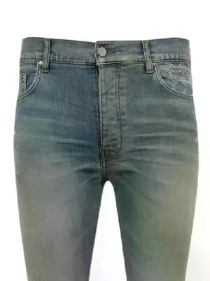 Amiri Quad Contrast Antique Indigo Jeans