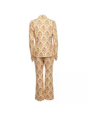 Rabanne Geometric Print Suit