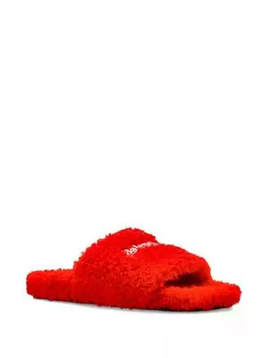 Balenciaga Logo Pool Slides
