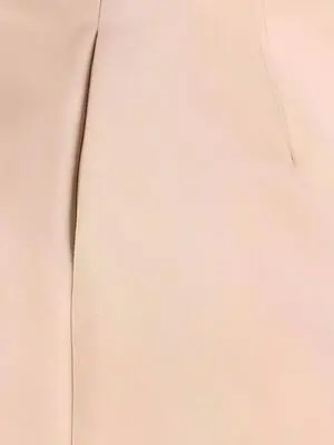 Chloé Mini Skirt With Vertical Stitching - Neutrals