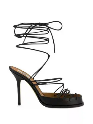 Moschino Lace-up High Heel Sandals
