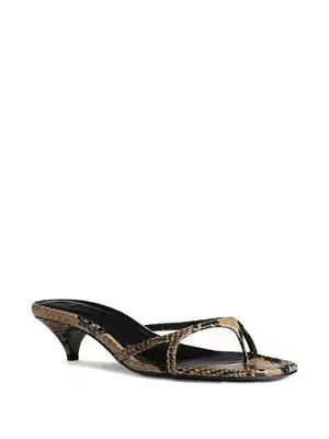 Khaite 35mm Mila Leather Sandals